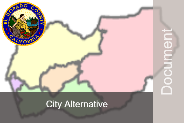 El Dorado County Redistricting 2021